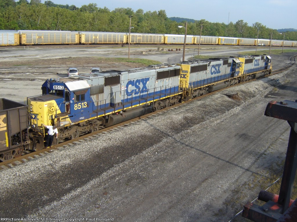 CSX 8513 EMD SD50 CSX 8595 EMD SD50 CSX 8569 EMD SD50 September 20, 2008
